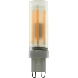 Segula LED-Leuchtmittel LED G9 Stift 3,0W 2200K matt, G9, 1 St., Extra-Warmweiß, LED G9 Stift 3W 2200K matt, CRI 90, dimmbar, weiß