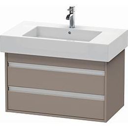 Duravit Ketho Waschtisch Unterschrank KT664004343 80 x 48 x 45,5 cm, basalt matt., wandhängend