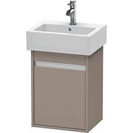 Duravit Ketho Waschtisch-Unterschrank KT6630L4343 40x32x55cm, wandhängend, Tür links, basalt matt