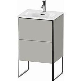 Duravit XSquare Waschtisch-Unterschrank XS452100707 51x84x41,8cm, 2 Auszüge, Betongrau matt