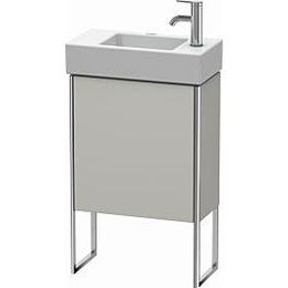 Duravit XSquare Waschtisch-Unterschrank XS4471L0707 48,4x49,1x24cm, Tür links, Betongrau matt