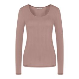 Triumph - Top mit langen Aermeln - Rose Brown M - Beauty Layers - Homewear für Frauen