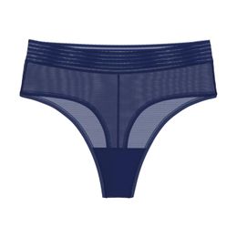 Triumph - String - Dark blue XS - Tempting Sheer - Unterwäsche für Frauen