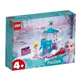 Lego® Konstruktionsspielsteine Lego® Disney™ 43209 Elsa und Nokks Eisstall
