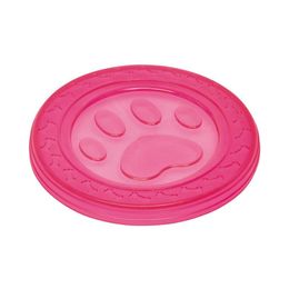 Nobby Outdoor-Spielzeug TPR Fly-Disc Paw pink