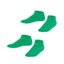 Esprit Sneakersocken Foot Logo 2-Pack aus weichem Baumwollmix