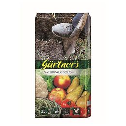 Gärtner's Gartendünger Dolomitkalk 25 kg Magnesiumkalk Naturkalk Rasenkalk Gartenkalk