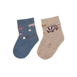 Sterntaler® Basicsocken ABS-Krabbelsöckchen Tiere