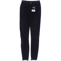 Only Damen Jeans, schwarz, Gr. 0