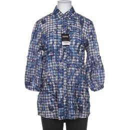 Peter Hahn Damen Bluse, blau, Gr. 38