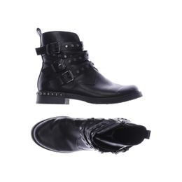 Marco Tozzi Damen Stiefelette, schwarz