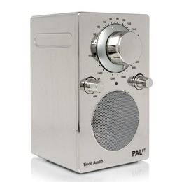 Tivoli Audio PAL BT chrom Radio mit Akku und Bluetooth UKW-Radio (UKW/FM
