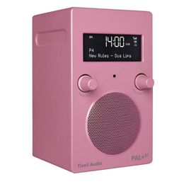 Tivoli Audio PAL+ BT pink Radio mit Akku und Bluetooth UKW-Radio (DAB+/UKW/FM)