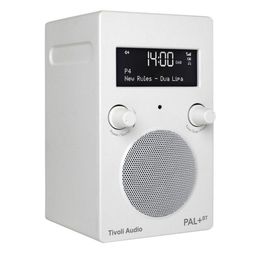 Tivoli Audio PAL+ BT weiß Radio mit Akku und Bluetooth UKW-Radio (DAB+/UKW/FM)