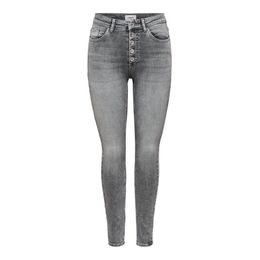 Only Skinny-fit-Jeans Damen Jeans ONLBLUSH HW BUTTON SK REA0918