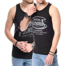 Jack & Jones Jack & Jones Tanktop Print Shirt im Doppelpack