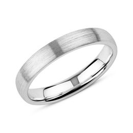 vivo Silberring Ring für Herren von Unique aus gebürstetem 925er Silber (Größe: 62mm)