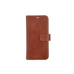 Radicover Wallet Case 2in1 Anti Radiation Leather MagS Brown - iPhone 15