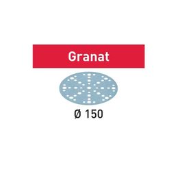 FESTOOL Sanding paper Granat STF D150/48 P80 GR/50