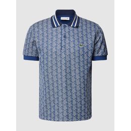Lacoste Classic Fit Poloshirt mit Allover-Muster