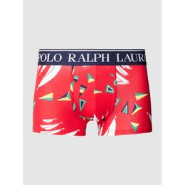 Polo Ralph Lauren Underwear Trunks mit Label-Bund Modell 'WINDWARD SAIL'