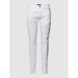 Replay Slim Fit Jeans mit Knopfverschluss Modell 'WILLBI'
