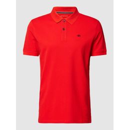 Tom Tailor Regular Fit Poloshirt mit Logo-Stitching