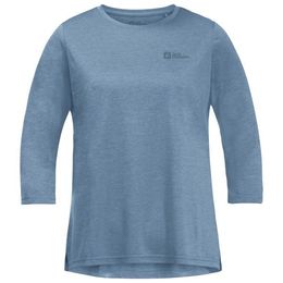 Jack Wolfskin - Women's Crosstrail 3/4 Tee - Longsleeve Gr XS blau