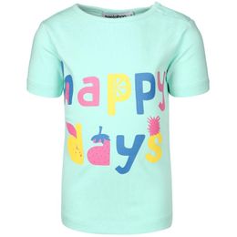 zoolaboo - T-Shirt HAPPY DAYS in mint/bunt, Gr.68