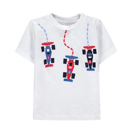 Kanz - T-Shirt CARS – RACE in weiß, Gr.68