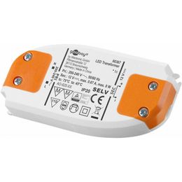 goobay - LED-Trafo 12 V/8 w - 12 v dc für LEDs bis 8 w Gesamtlast (60367)