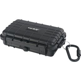 HMF - Outdoor-Koffer klein, Wasserdichte Box für Boot und Freizeit, 19 x 18,2 x 5,5 cm, ODK500