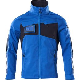 Accelerate Jacke Stretch Zones 18509 leichte und elastische Arbeitsjacke, Farbe: Azurblau/Schwarzblau - 91010, Größe: 3XL - Mascot