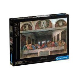 Clementoni Museum Collection: Leonardo - Das Abendmahl, Puzzle 1000 Teile Teile: 1000 Altersangabe: ab 14 Jahren