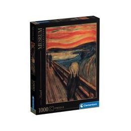 Clementoni Museum Collection: Munch - Der Schrei, Puzzle 1000 Teile Teile: 1000 Altersangabe: ab 14 Jahren