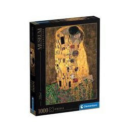 Clementoni Museum Collection: Klimt - Der Kuss, Puzzle 1000 Teile Teile: 1000 Altersangabe: ab 14 Jahren