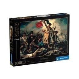 Clementoni Museum Collection: Delacroix - Die Freiheit führt das Volk, Puzzle 1000 Teile Teile: 1000 Altersangabe: ab 14 Jahren