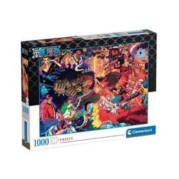 Clementoni Animé Collection - One Piece, Puzzle 1000 Teile, Querformat Teile: 1000 Altersangabe: ab 10 Jahren