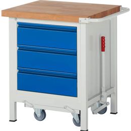 Rau Werkbank mit absenkbarem Fahrgestell Modell 8157-6