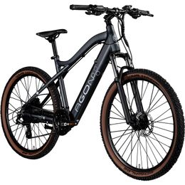 agon Alpha E Bike Mountainbike Herren oder Damen 170 - 190 cm Pedelec 27,5 Zoll rock grey anthracite