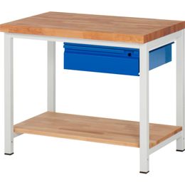Rau Werkbank Serie Basic 8 Modell 8001, B 100 x H 84 x T 70 cm