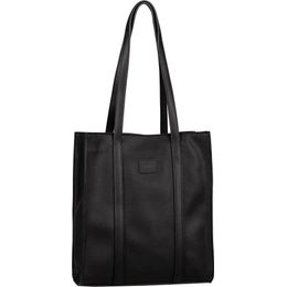 Gabor® Shopper, Reißverschluss, Patch, für Damen, schwarz