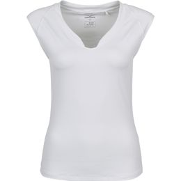 Venice Beach T-Shirt "Eleam", feuchtigkeitstregulierend, V-Ausschnitt, für Damen, weiß, XS