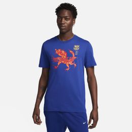 FC Barcelona Nike Fußball-T-Shirt für Herren - Blau