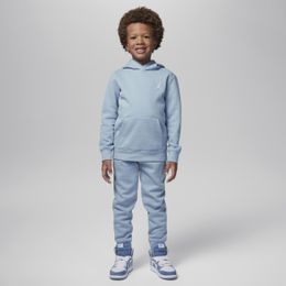 Jordan MJ Essentials Fleece Pullover Set 2-teiliges Hoodie-Set für jüngere Kinder - Blau