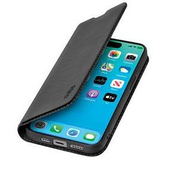 SBS Wallet Lite Handyhülle für Apple iPhone 15 Pro schwarz