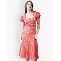 HotSquash Kleid Damen Gr&ouml;&szlig;e 40 rot Winterkleid