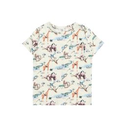 HUST & CLAIRE Hust & Claire T-Shirt 'Anker' Jungen Gr&ouml;&szlig;e 110 elfenbein / hellblau / braun / orange