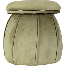 Kayoom Sitzhocker Hocker Corin (1 St), komfortabel, hochqualitativ, pflegeleicht, grün