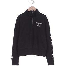 Superdry Damen Sweatshirt, schwarz